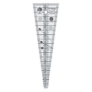 Creative Grids 15 Degree Triangle Ruler - CGRT15