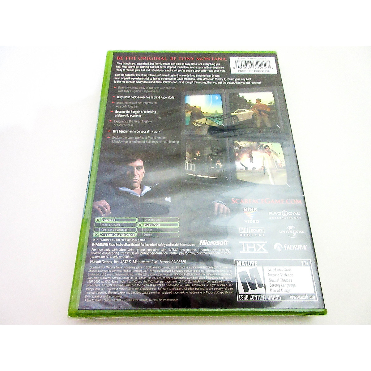 Scarface: The World Is Yours - Xbox