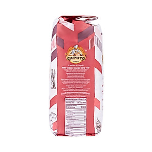 Antimo Caputo Chefs Flour - Italian Double Zero 00 - Soft Wheat for Pizza Dough, Bread, & Pasta, 2.2 Lb (Pack of 2)