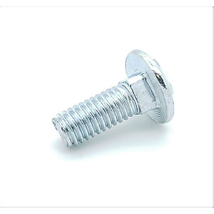 Ten (10) 3/8-16 x 1" Long Carriage Bolts Set w/Nuts & Washers (BCP324)