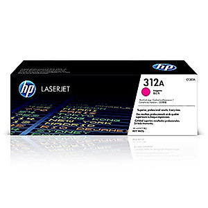 HP 312A Magenta Toner Cartridge | Works with HP Color LaserJet Pro MFP M476 Series | CF383A