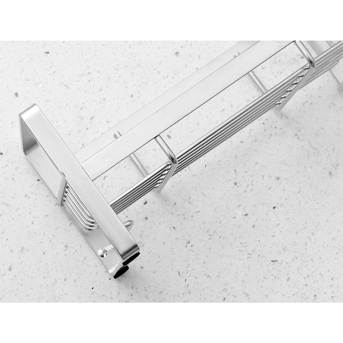 vastland Sponge Holder for Kitchen Sink, Sink Caddy - Kitchen Organizer for Dish Sponge,Soap,Brush and More