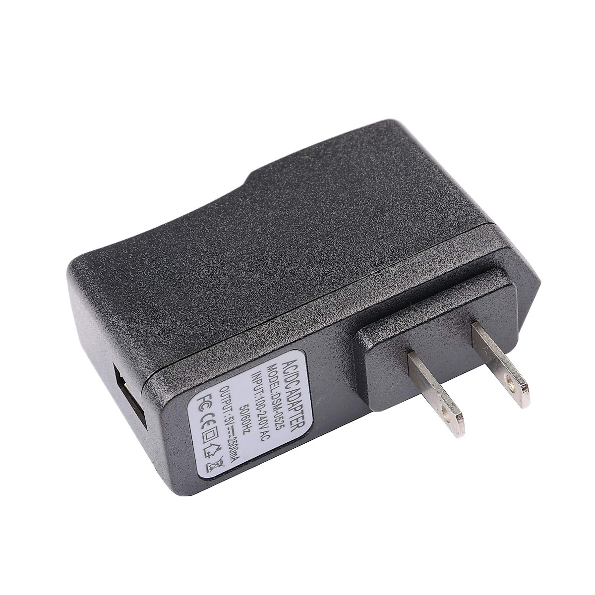 MUZOCT 5V/2.5A Power Supply Micro USB Charger Adapter with On Off Switch for Raspberry Pi 3/2 Model B