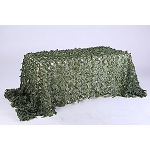 Senmortar Camo Netting, Camouflage Net Green 5 X 26 FT Military Nets Lightweight Durable Without Grid for Sunshade Decoration Hunting Blind Shooting