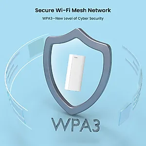 Tenda AX3000 Mesh WiFi 6 System Nova MX12-7000 sq.ft WiFi Coverage - Whole Home WiFi Mesh System - 1.7 GHz Quad-Core CPU - Dual-Band Mesh Network for 160+ Devices - 3 Gigabit Ports per Unit - 3-Pack