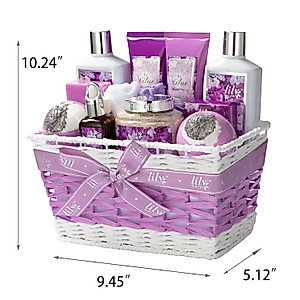 16Pcs Spa Gift Set for Women Bath and Body Gift Basket Set for Women Spa Kit Set for Women Valentines Gifts Mothers Day Mom Gift Birthday Gifts Spa Gift Basket Set for Women Christmas Bath Spa Set