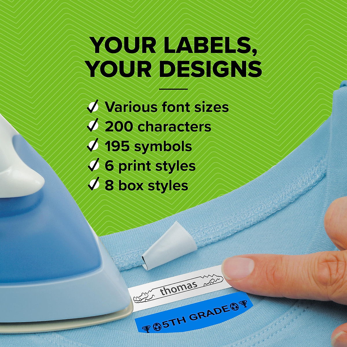 DYMO Label Maker, LetraTag 100H Handheld Label Maker, Easy-to-Use, 13 Character LCD Screen, Great for Home & Office Organization