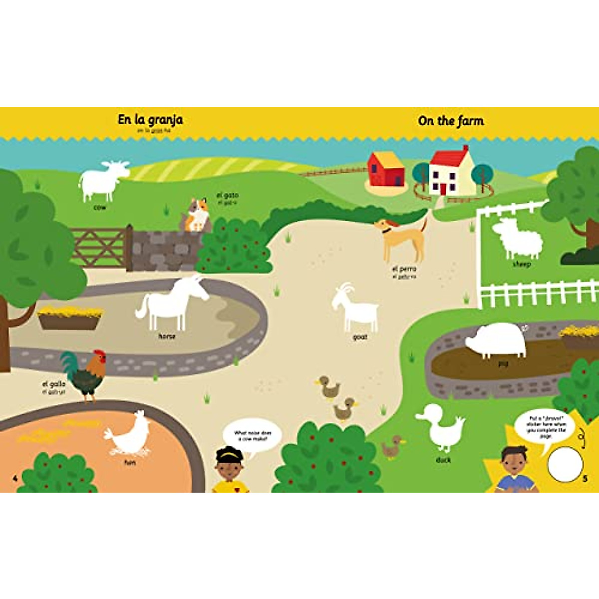 My Spanish Sticker Dictionary: Over 200 everyday words in colorful sticker scenes (Sticker Dictionaries)