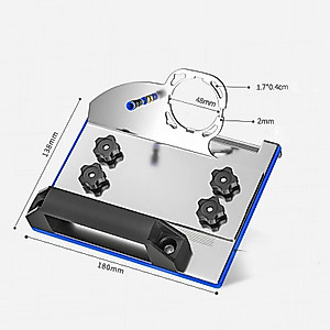 Angle Grinder Stand for Tile 45° Chamfer Cutting - Special Cutting Bracket, Angle Grinding Fixed Holder, Sturdy Stand