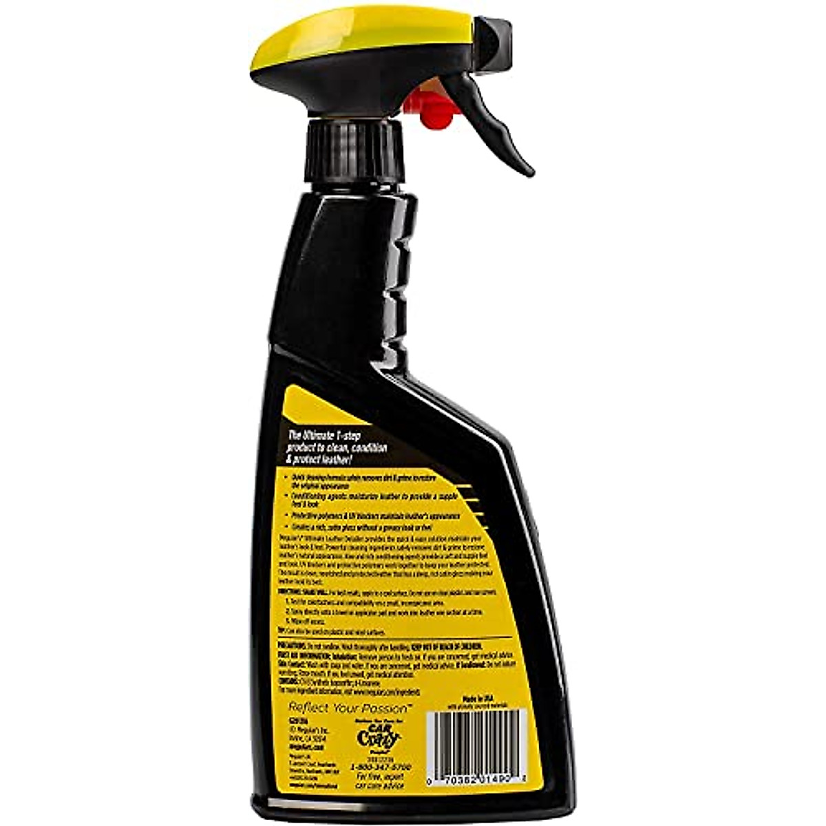 Meguiar's G201316EU Ultimate Leather Detailer 473 ml cleans, restores & protects leather