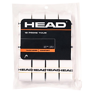 HEAD Prime Tour Overgrip 12-Pack - White