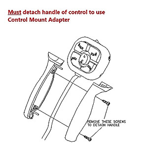 Boss Snow Plow Handheld Control Cup Holder Single Mount Kit - Aftermarket