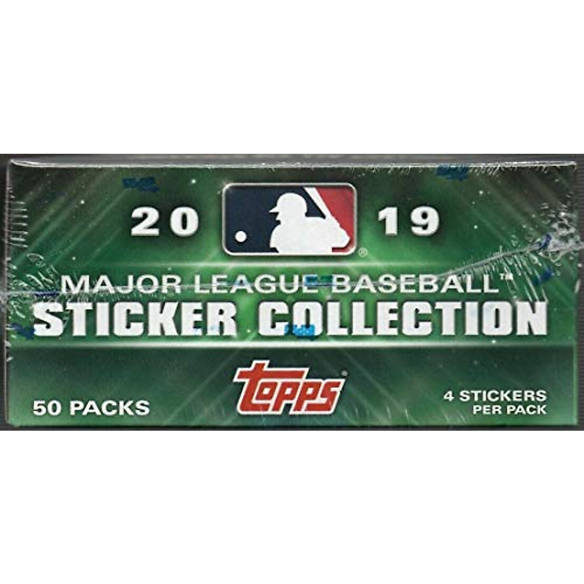 2019 Topps Baseball MLB Stickers Box (50 Packs/4 Stickers)