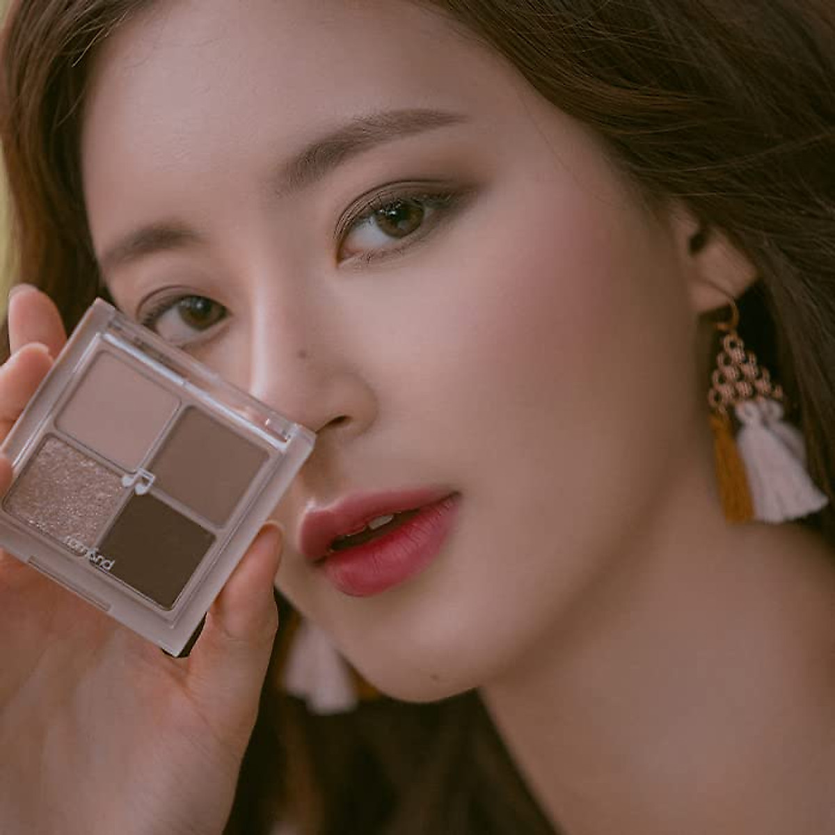 romand Better Than Eyes 6 colors | Basics Eyeshadow Palette,Velvety Texture, long-lasting makeup, Galaxy pearl glitter, MLBB, MEBB| 6g/0.21oz No.M02 DRY BUCKWHEAT FLOWER