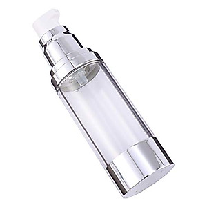 FALOME 6pcs Airless Pump Bottle Empty Refillable Travel Lotion Pump Containers for Refillable Cosmetic Bottle Foundation Pump