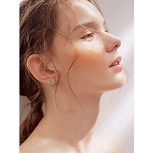 Claw Earring Cuff Claw Earrings for Women Earrings that Look Like Multiple Piercings Wrap Cuff Piercing Studs Earrings for Women Christmas Gift