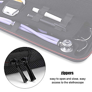 Germerse Stethoscope Storage Case, Shockproof Lightweight Stethoscope Holders Portable Stethoscope Hard Carrying Case, for Travel Home