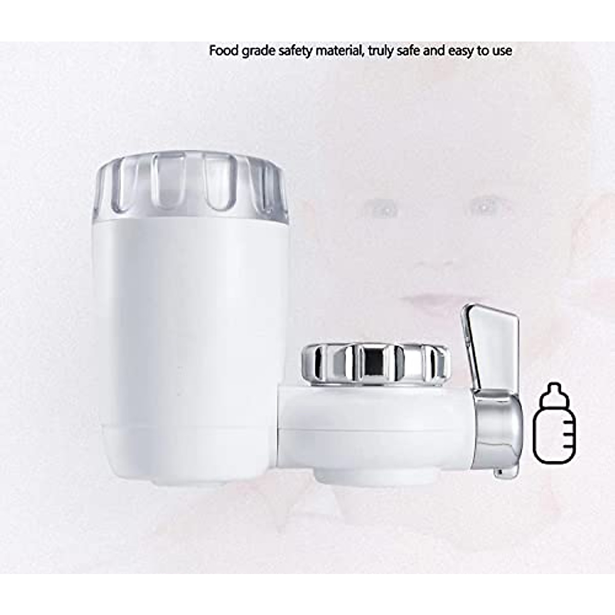 Faucet Water Purifier Home Pre-Filter Tap Water Filter Water Purifier to Reduce Impurities Effective Home Purification System