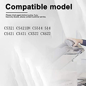 MYSEC Waste Cartridge Compatible 78C0W00 Waste Toner Box Replacement for Lexmark CS321CS421dn CS514 CS421 514 CX421 CX522 CX622 Printers