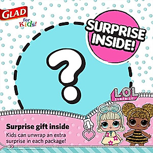 Glad for Kids LOL 80s Style Paper Cups | LOL Surprise Cups, Kids Drinking Cups | LOL 80s Style Soak Proof Paper Cups for Everyday Use | 9 oz Paper Cups 30 Ct