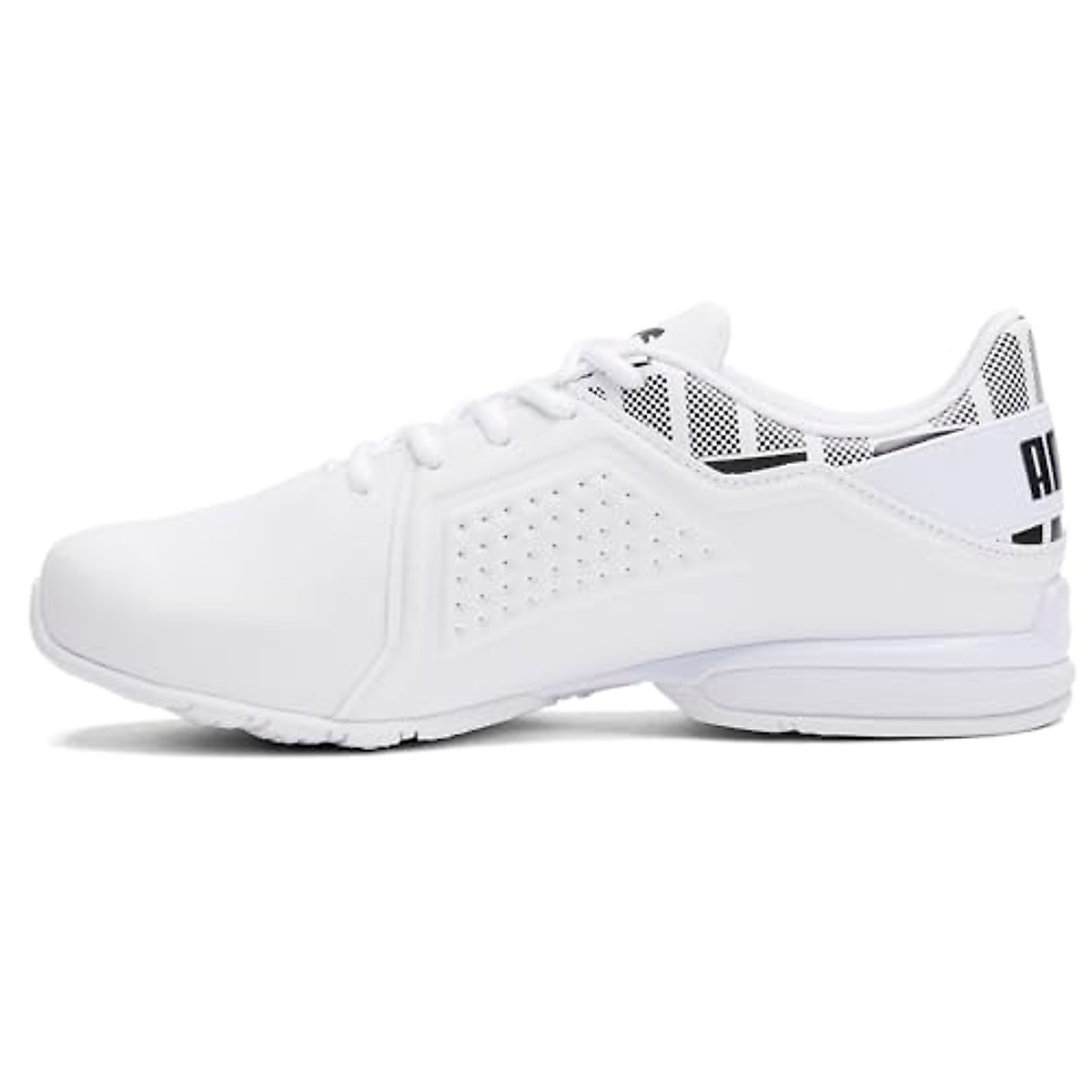 PUMA Men's Viz Runner Cross-Trainer (8.5, Puma/White-puma/Black, Numeric_8_Point_5)
