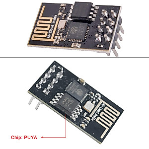 Makerfocus 4pcs ESP8266 Esp-01 Serial Wireless Wifi Transceiver Module Compatible with Arduino