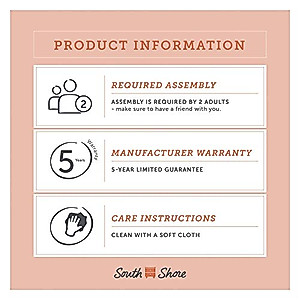 Pemberly Row Modern Wood Headboard/Flat Panel/Queen Size/Black