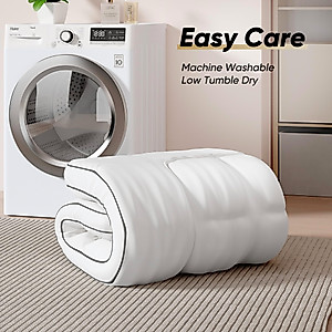 Memory Foam Mattress Topper Queen Size, Dual Layer 4 Inch Mattress Pad,2 Inch Gel Memory Foam Plus 2 Inch Pillow Top Cover with 8-21 Inch Deep Pocket