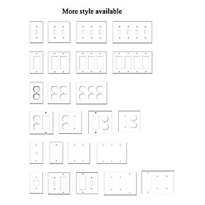 Single Hole Device Receptacle Wall Plate Cover - Bug Leaf Nature Green Insect Garden Pest Plant