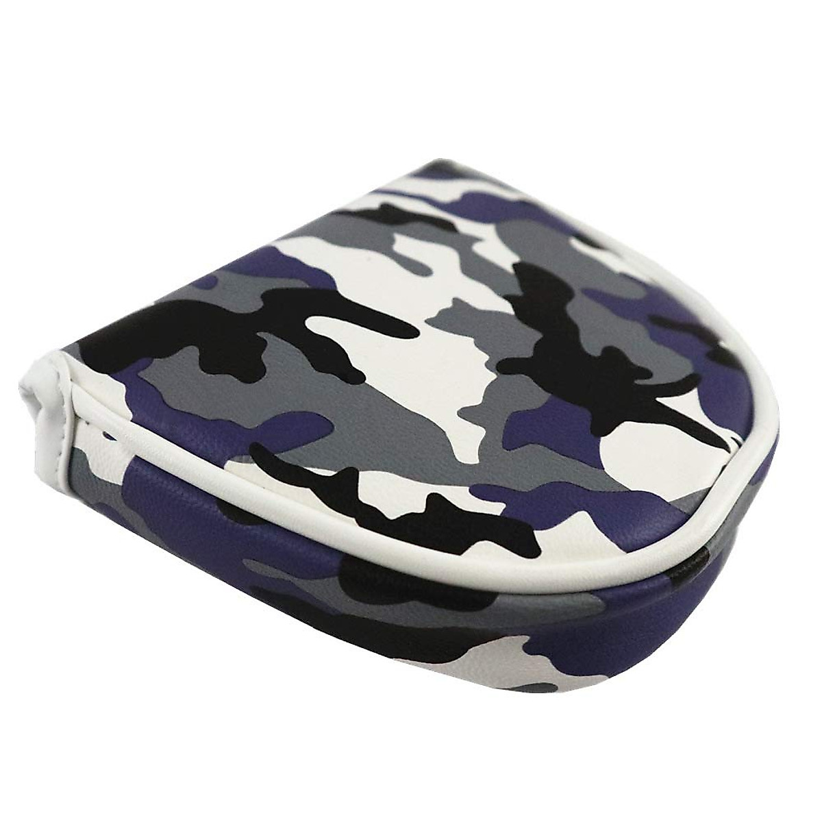 VOKOLY 1pc PU Waterproof Golf Club Putter Sleeve Suitable for Sports Protective Equipment Camouflage Purple(TA03P-1)