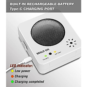 BOOLIT EYE 2nd Generation 9mm Dry Fire Training System, Laser Cartridge and Personal Electronic Target kit Safely Practice Steel Plate Sound and Flash Feedback