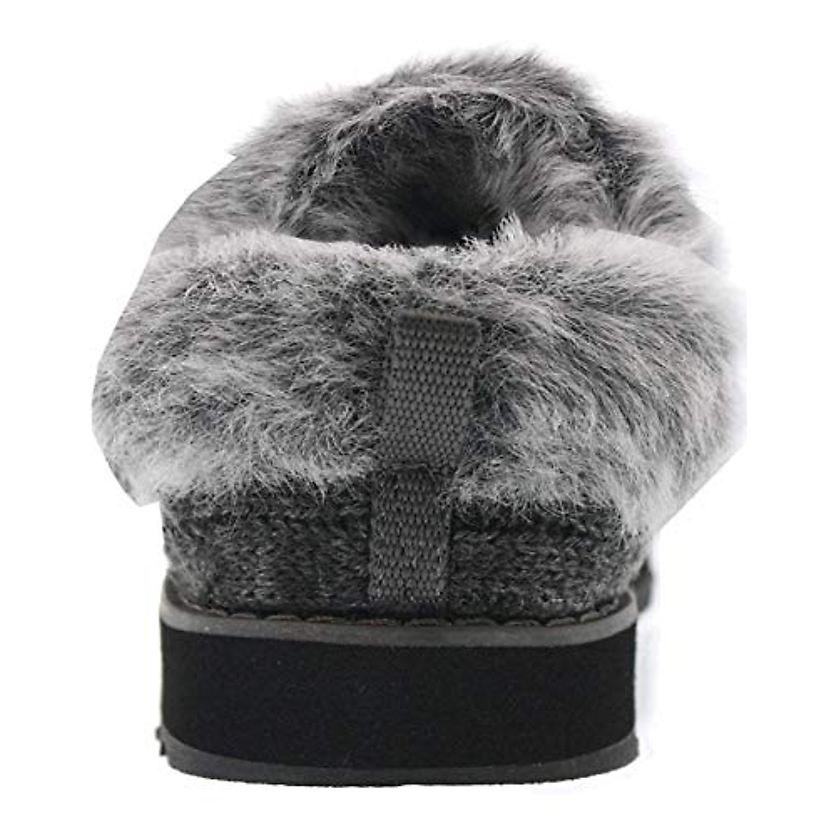 Skechers BOBS Women's Keepsakes - Ice Angel Slipper, Charcoal, 10 M US