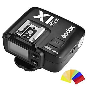 Godox X1R-N i-TTL 2.4G Wireless Remote Flash Trigger Receiver Compatible for Nikon Camera, HSS1/8000s, 5 Groups and 32 Channels,2.4G Wireless X System (Receiver Only)