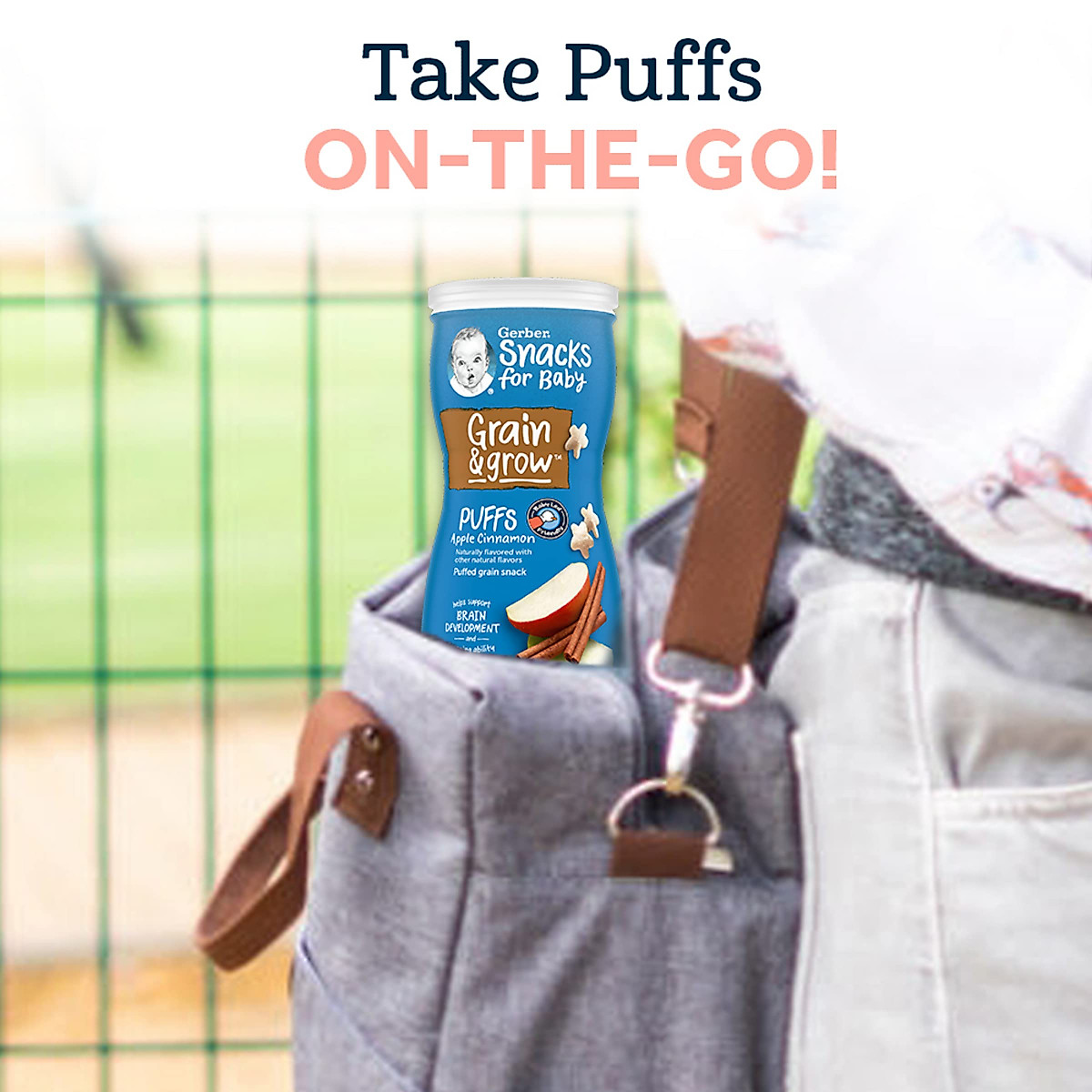 Gerber Graduates Puffs Sweet Potato 1.48 Ounce (Pack of 1)