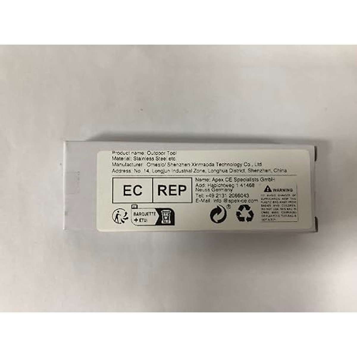 Omesio Pocket Knife Mini 3.34 inch Small Two-Handed Folding Knife Two-Handed Knife Keychain Knife Outdoor Sharp Black