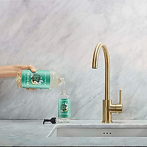 Caldrea Hand Soap Refill, Aloe Vera Gel, Olive Oil And Essential Oils To Cleanse And Condition, Pear Blossom Agave Scent, 32 Oz