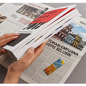 Magnetic Bookmarks 14Pcs Book Mark 3.1’‘ Page Magnetic Markers with Magnet Book Markers Page Clip for Students Teachers School Home Office Reading Supplies