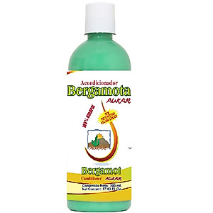 Bergamot Shampoo and Bergamot Conditioner ( SET ) 500 ml ea. 100% Natural, Hair Regrowth & No more Dryness. Volume, Thickness and Brightness