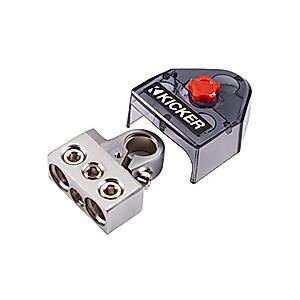 Kicker 46BT4 BTPN3 Positive Or Negative Battery Terminal, 2-0/8GA 1-4/8GA Out