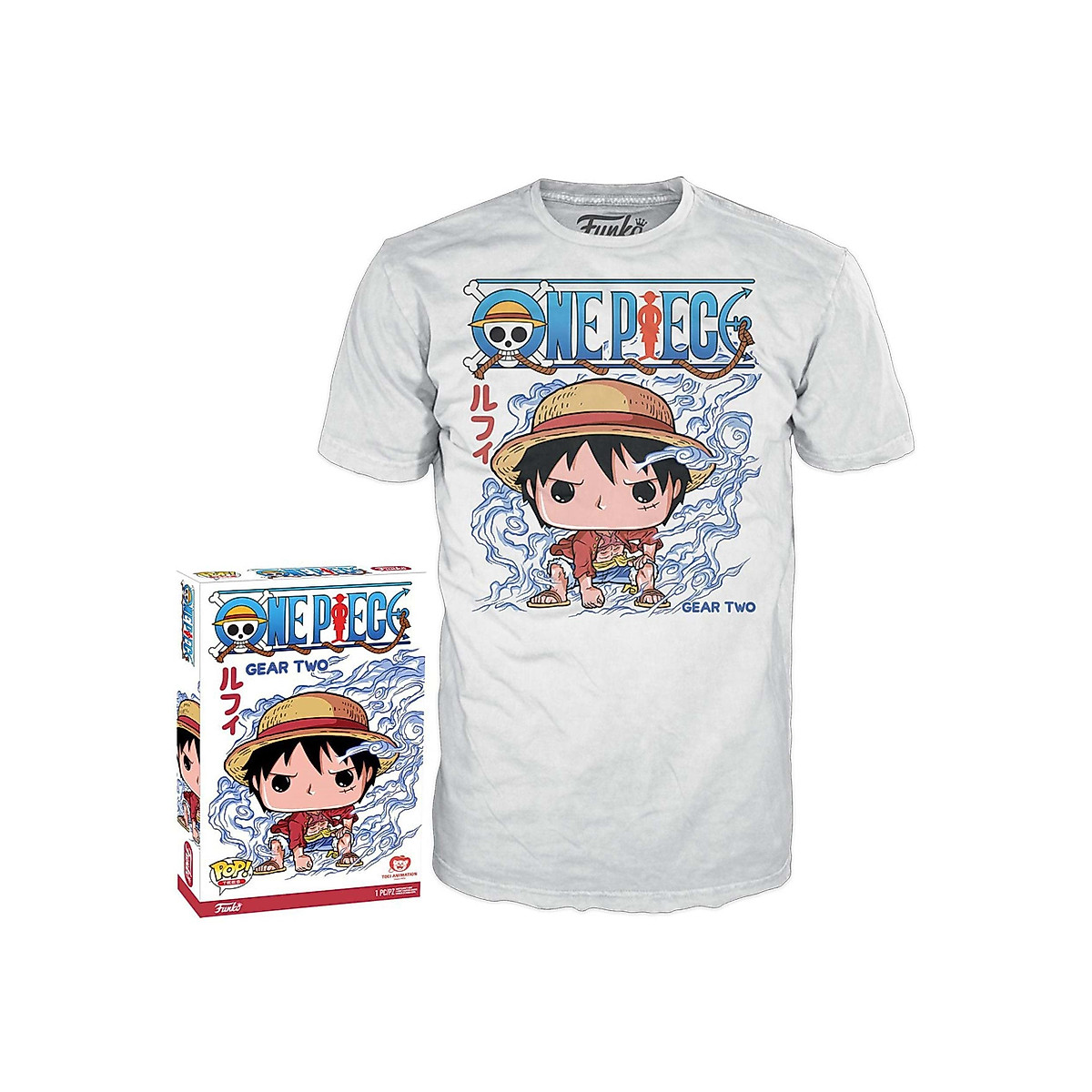 Funko Pop! Boxed Tee: One Piece - XL