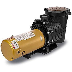 XtremepowerUS 1.5HP Inground Pool Pump 5280GPH 1.5" NPT Inlet/Outlet 220V Dual Speed