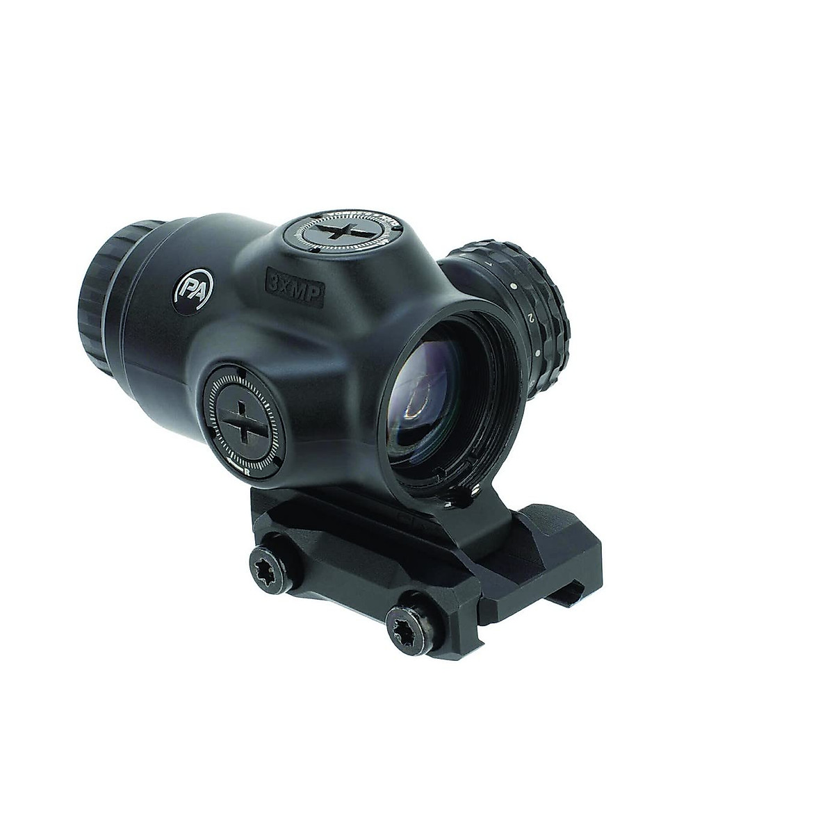 Primary Arms SLX 3X MicroPrism with Red Illuminated ACSS Raptor 5.56/.308 Reticle - Yard