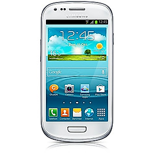 Samsung Galaxy S3 Mini GT-i8200 Factory Unlocked Cellphone, International Version, 8GB, White