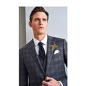 6 pieces of hummingbird brooch pin set for women girl men elegant silk scarf animal bird brooch pin collar fashion jewelry