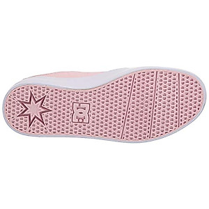DC womens Trase Platform Skate Shoe, Light Pink, 6.5 US