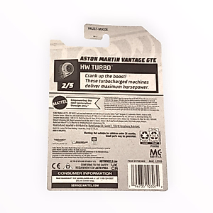 Hot Wheels Aston Martin Vantage GTE, HW Turbo 2/5