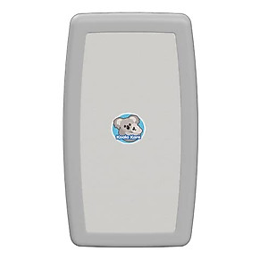 KoalaKare White Granite Vertical Surface-Mounted Baby Changing Station -Table