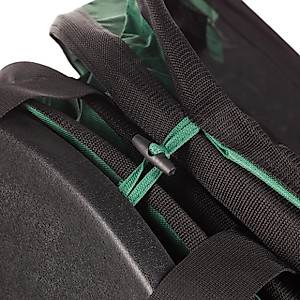 40 gal. Round Green Trash Can