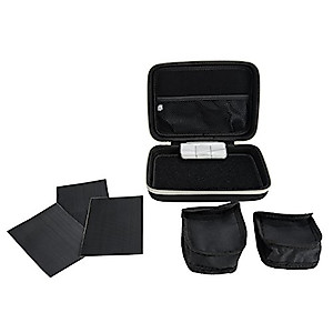 VanGoddy Black Gray Hard Shell Carrying Case Suitable for Miroir DLP Portable Pico Pocket Projectors M20 M45 M55 MP60 HD MP150A Mini MP160 MP200 Pro M220, Tilt M175 M200A, Smart M300A