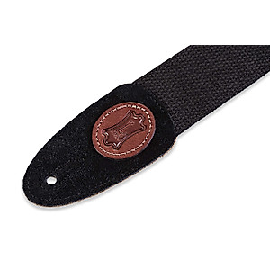 Levy's Leathers MSSC8-XL-BLK Signature Series Cotton XL Guitar Strap, Black